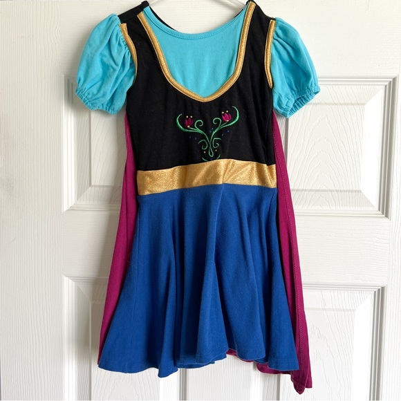 Disney | Costumes | Placard Oroginals Disney Frozen Anna Costume Dress ...